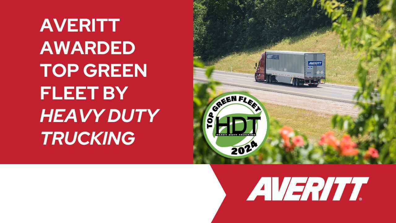 Heavy Duty Trucking Names Averitt as a Top Green Fleet